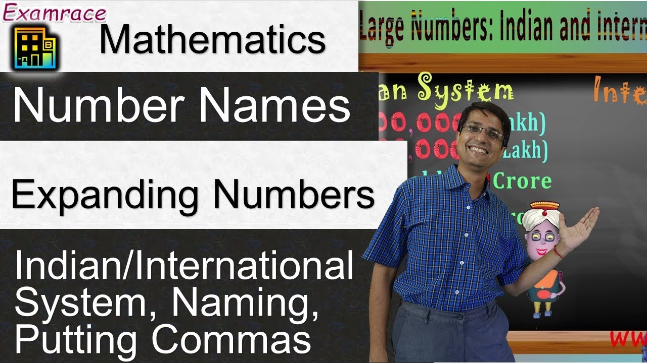 Number Names: Indian/International System, Naming, Putting Commas ...