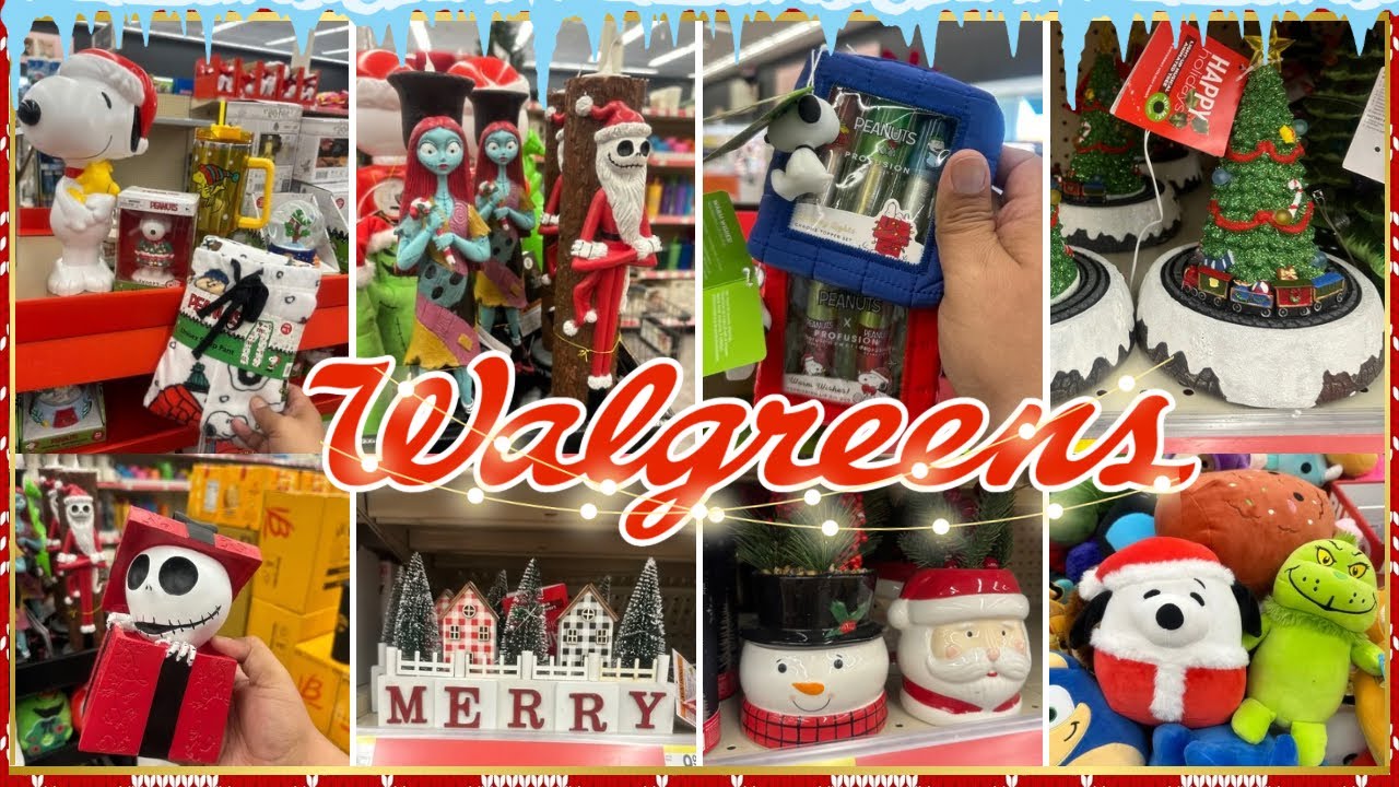 WALGREENS CHRISTMAS WALGREENS CHRISTMAS DECOR SHOPPING🎁 Christmas ...