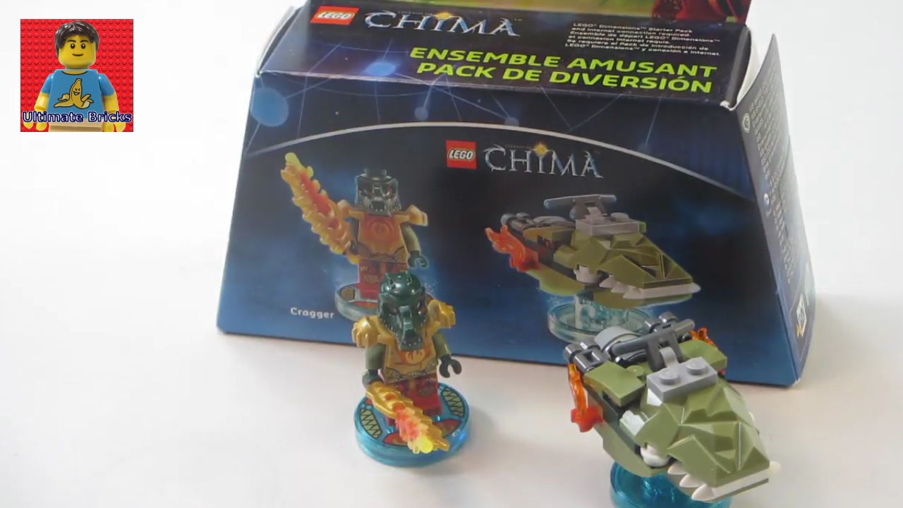 LEGO Dimensions - Cragger Fun Pack Review set 71223 - YouTube