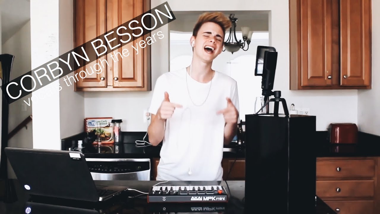 Corbyn Besson || Vocals through the years {2013-2017} - YouTube