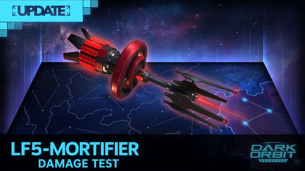 DarkOrbit - LF-5-Mortifier the most overpowered Laser in the game - YouTube