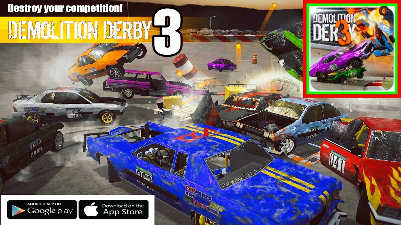 Demolition Derby 3 Android Gameplay | Legendary Gamer - YouTube