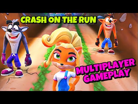 Crash On The Run Multiplayer / Coco Gameplay