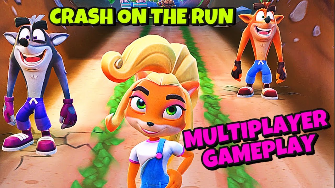 Crash On The Run Multiplayer / Coco Gameplay - YouTube