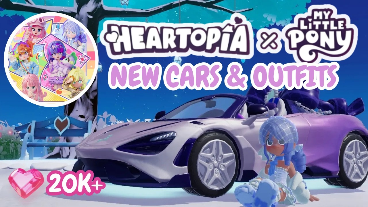 FIRST LOOK AT MY LITTLE PONY X HEARTOPIA COLLAB! MY GACHA PULLS - NEW ...
