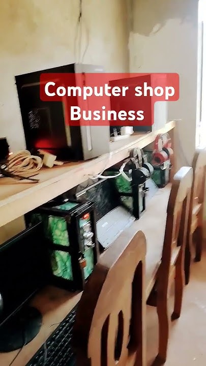 Computer shop business - YouTube