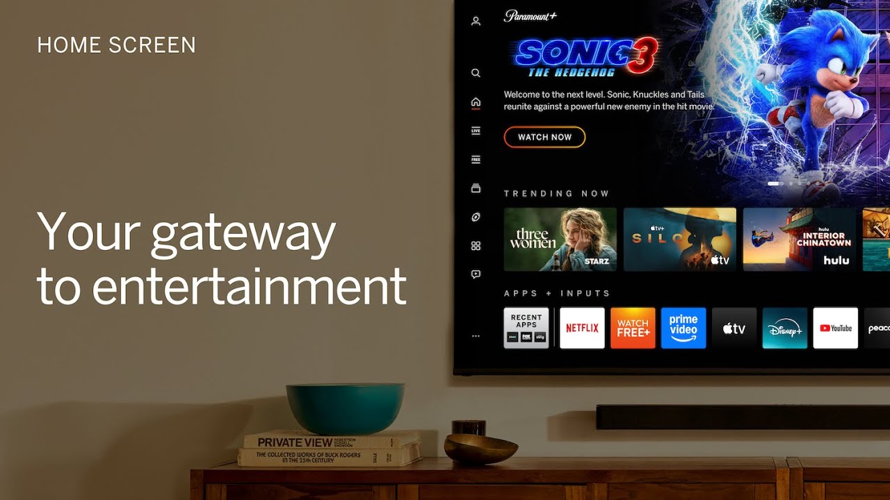 VIZIO Home Screen | Your Gateway to Entertainment - YouTube