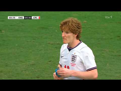 Anthony Gordon vs Costa Rica (11/06/2026) | 1 Goal & 1 Assist