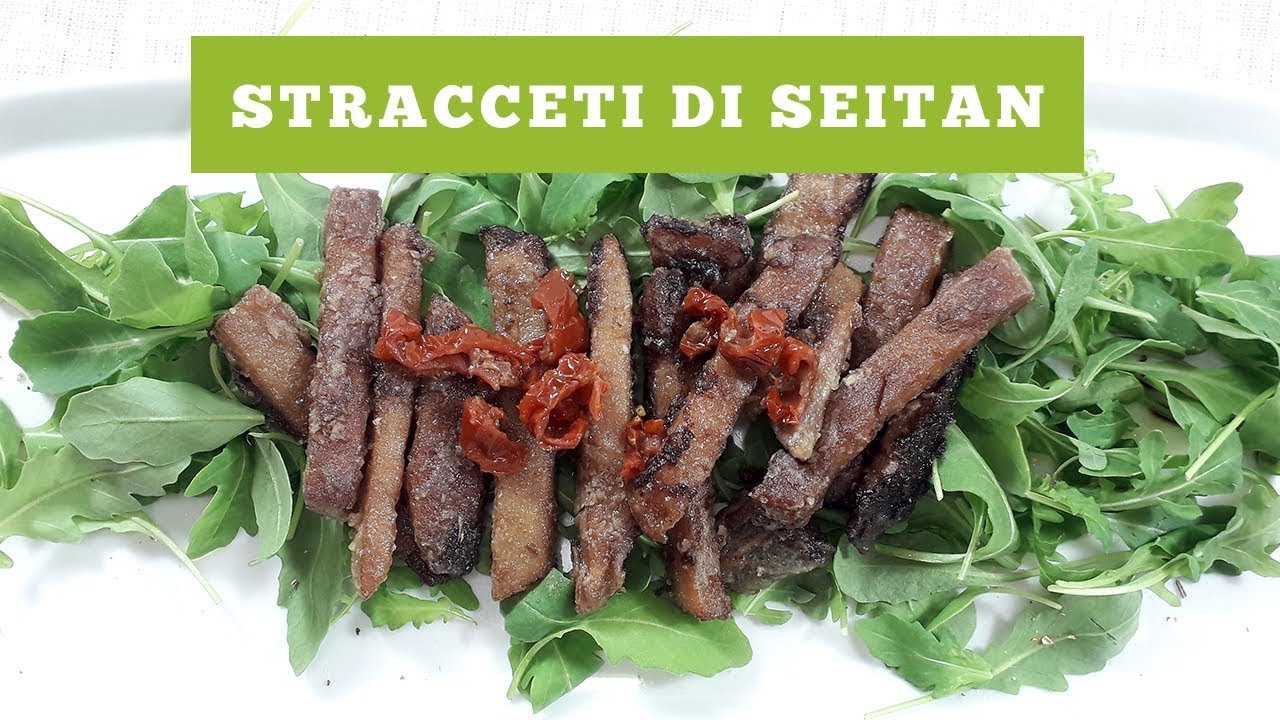 Straccetti di Seitan con pomodori secchi - YouTube