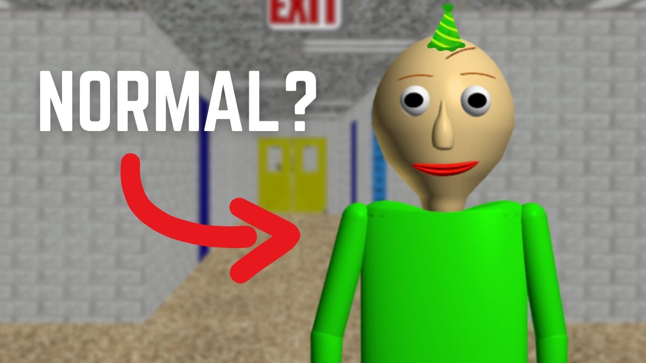 This Baldi Video is COMPLETELY Normal (1k Special) - YouTube