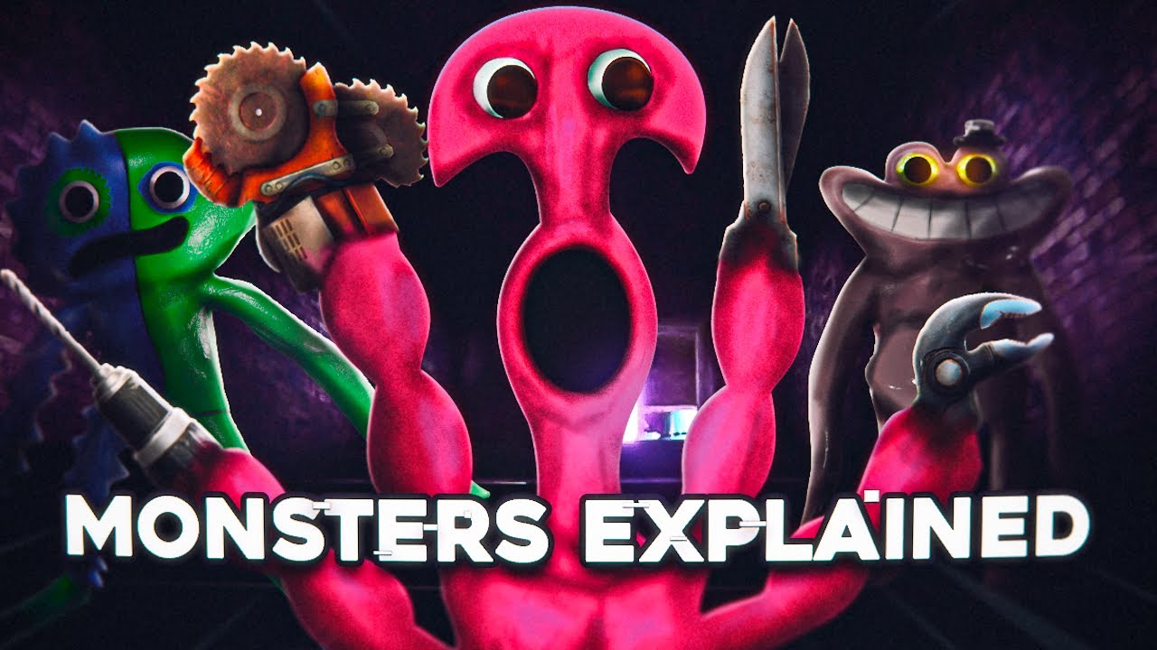 New Banban 6 Monster Revealed - All Monsters Explained - YouTube