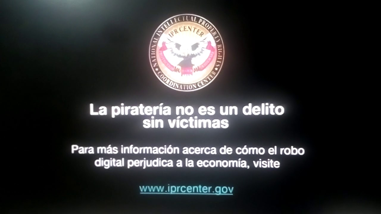 Fbi anti piracy warning national intellectual PG - YouTube