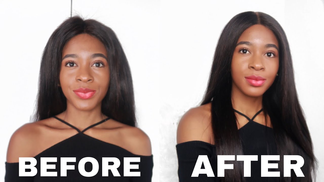 HOW TO MAKE YOUR WIG LAY FLAT|HOW TO MAKE YOUR WIG LOOK NATURAL |TIPS ...