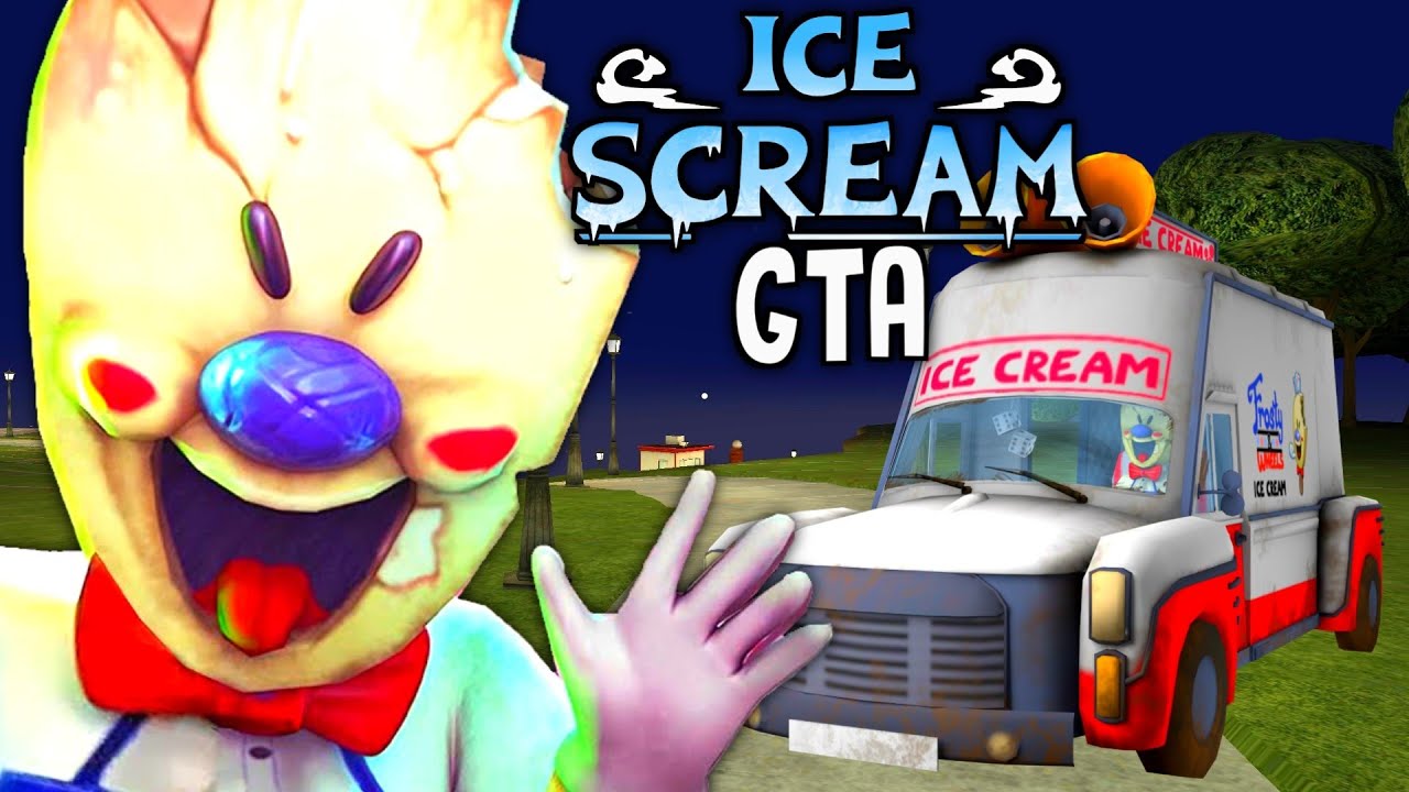 ICE SCREAM GTA - Stealing VAN and investing Rod 😃 - YouTube