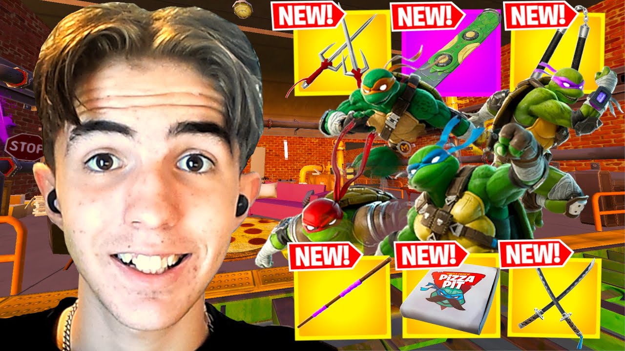 Fortnite's *NEW* TMNT Update! - YouTube
