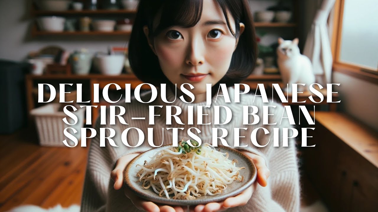 Delicious Japanese Stir-Fried Bean Sprouts Recipe - YouTube