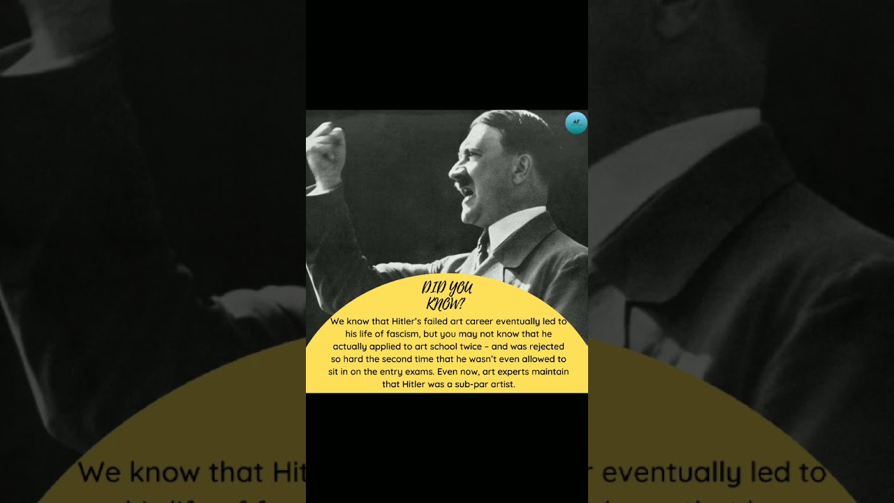 Unknown Facts About Adolf Hitler You Didn't Knew|Mr Awesome Facts - YouTube