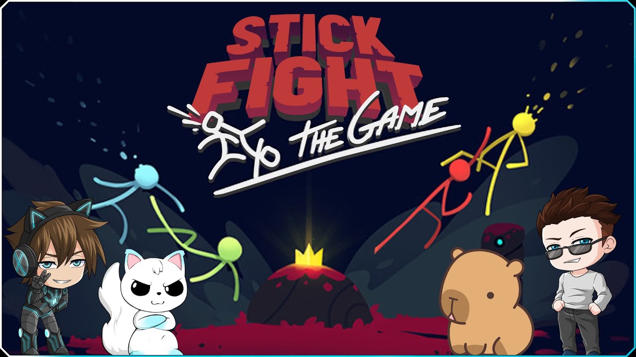 Sticking it to my Friends︱Stick Fight: The Game w. @grandma_ashe ...