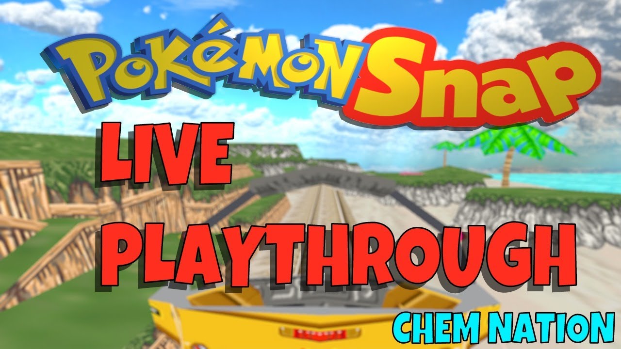 LIVE! POKEMON SNAP FULL PLAYTHROUGH | - YouTube
