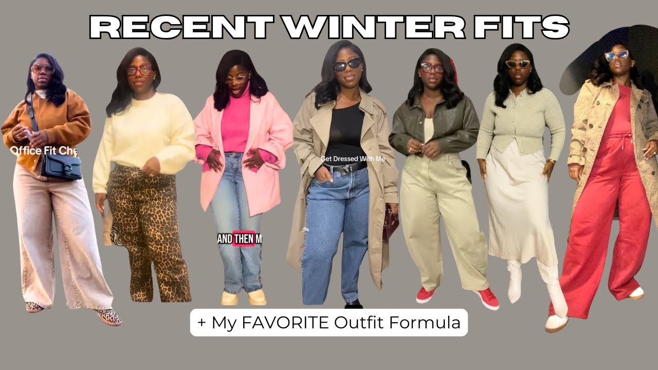 RECENT WINTER OUTFITS + MR FAVORITE OUTFIT FORMULA - YouTube
