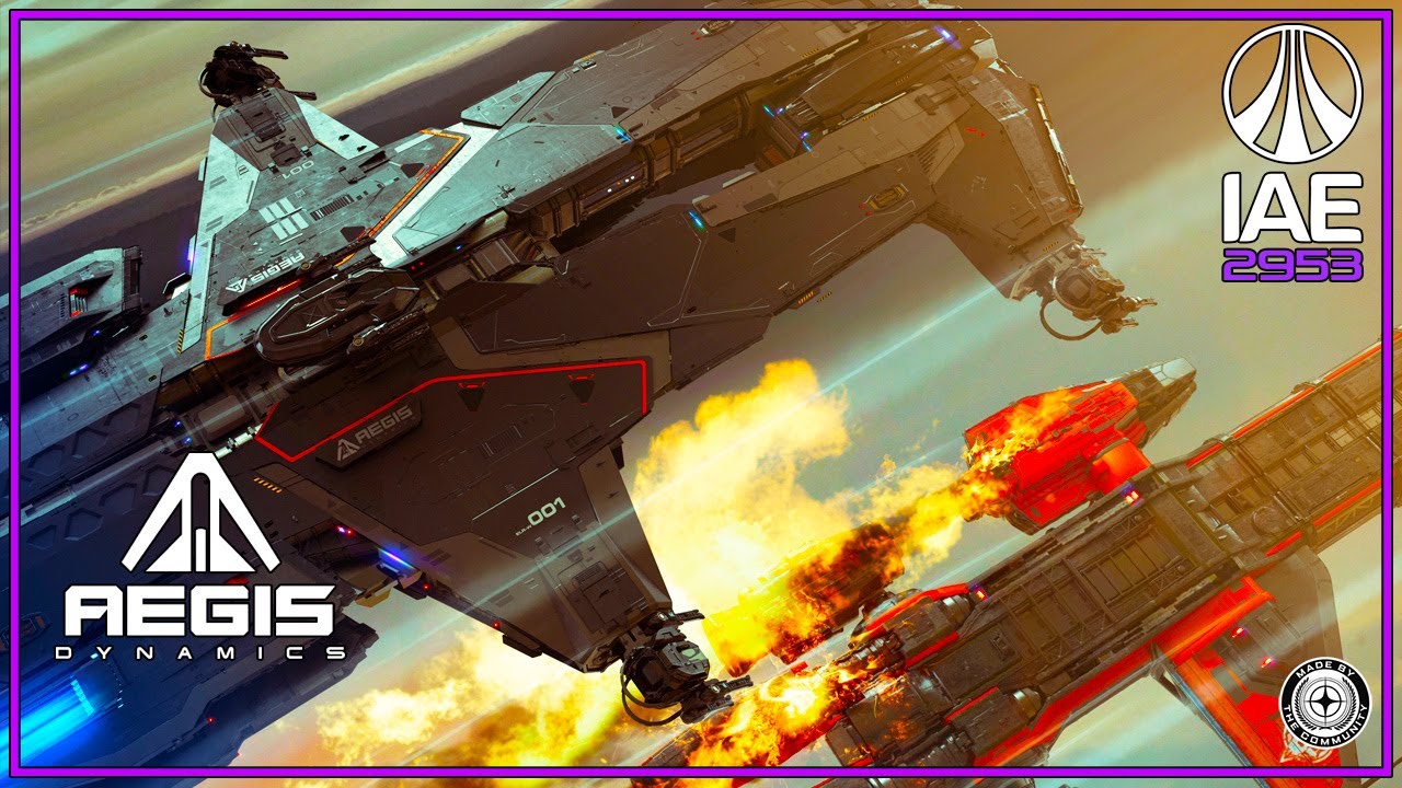 IAE 2953: Lore Tour - Aegis Dynamics | Star Citizen Lore - YouTube