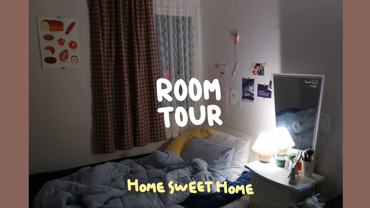 SUB)[일상 VLOG] ROOM TOUR🍒 | 2평 작은방 꾸미기 • 셀프인테리어 • 오늘의집 • 일리커피머신 - YouTube
