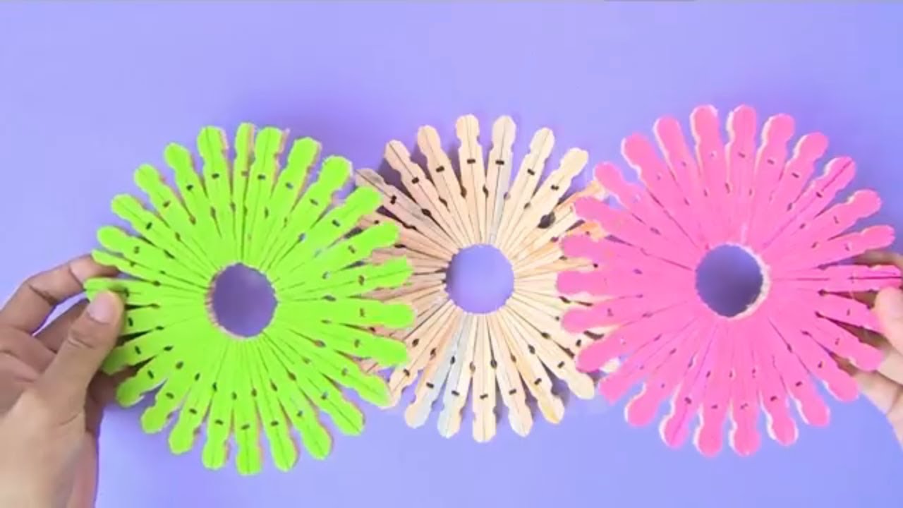 DIY crafts are simple wooden clamps - YouTube