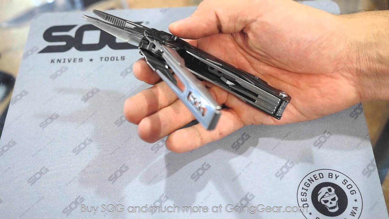 SHOT Show 2015: SOG New Knives & Gear (SwitchPlier!) - YouTube