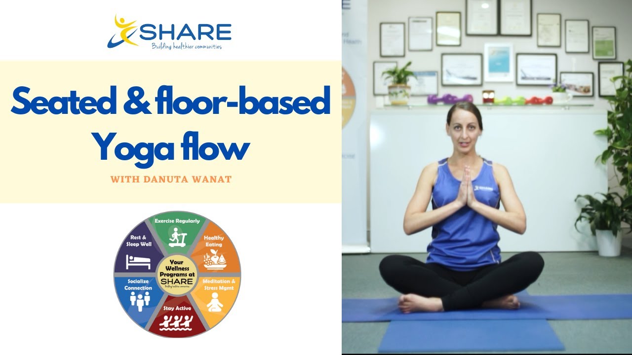Seated and floor-based Yoga flow for Beginners - YouTube