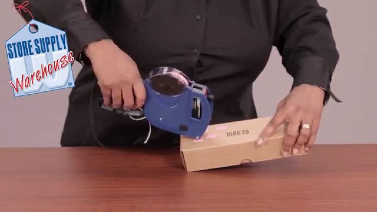 Master Labeling Techniques with SSW One Line Pricing Guns - YouTube