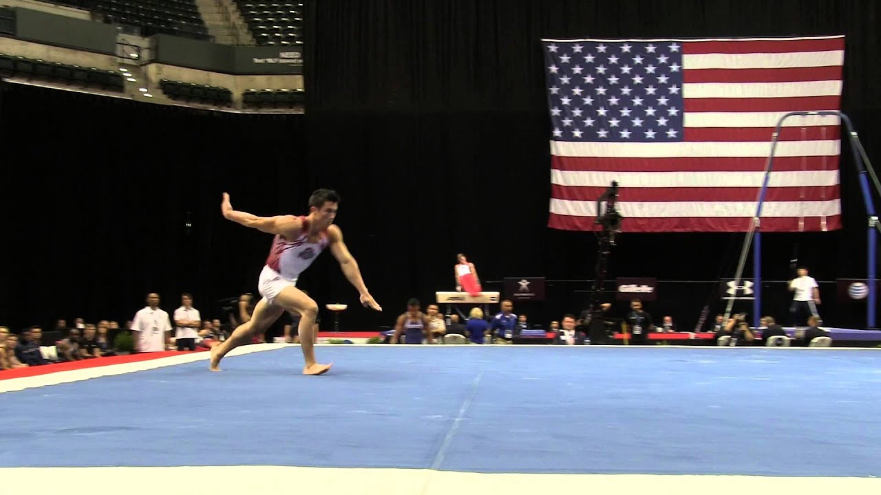 Sean Melton – Floor Exercise – 2015 P&G Championships – Sr. Men Day 2 ...