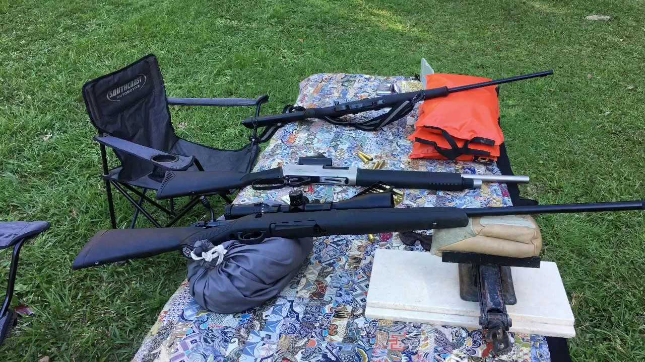 TC 300 Win Mag Rifle & Adler A110 Shotgun - YouTube