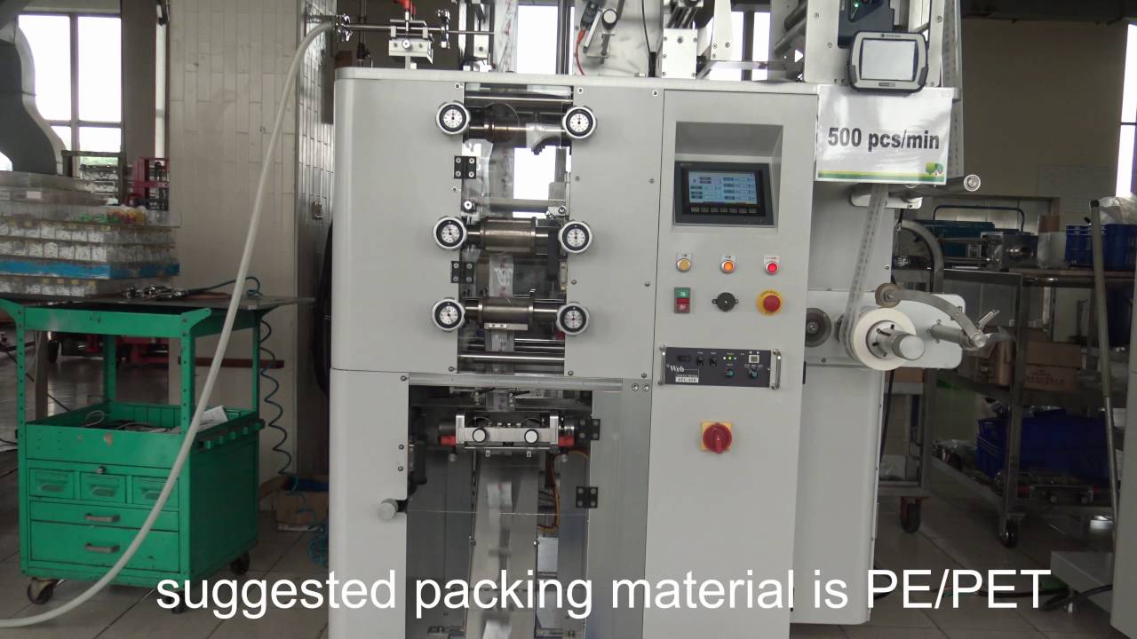 High speed packing machine XYn500 - YouTube