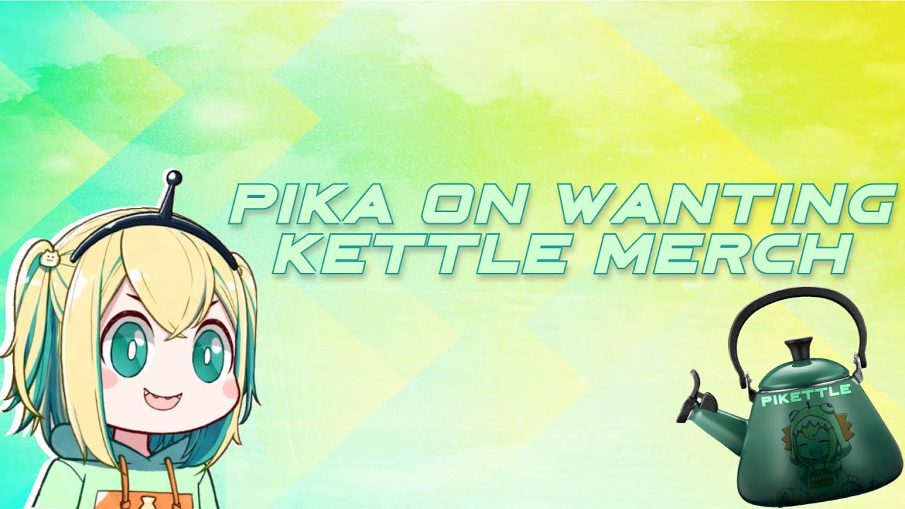 Pikamee on wanting kettle merch [Amano Pikamee / VOMS] - YouTube