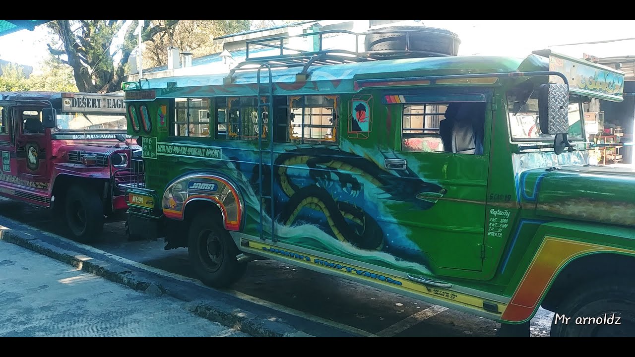 Baguio City walk From Jeepney Terminal @ Igorot Garden to S M !!! - YouTube