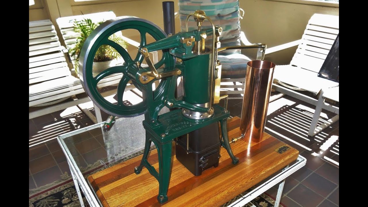 Rider Ericsson Quarter Scale Pumping Engine - YouTube
