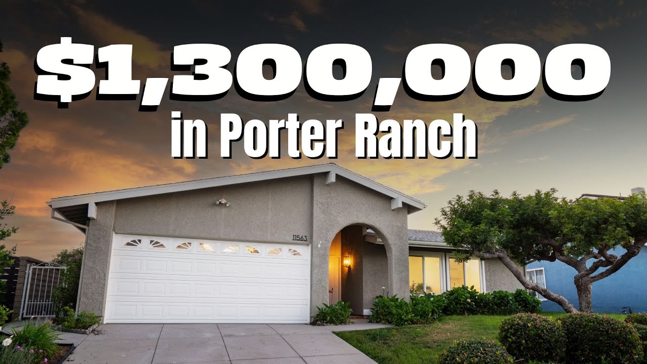 Porter Ranch Home Tour w/ Breathtaking Views | Living in Porter Ranch ...
