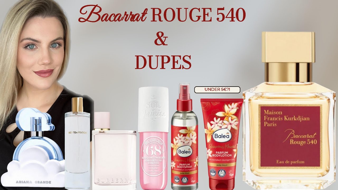 DRUGSTORE DUPE OF BACCARAT ROUGE UNDER 5€?! | BACCARAT & DUPES ...
