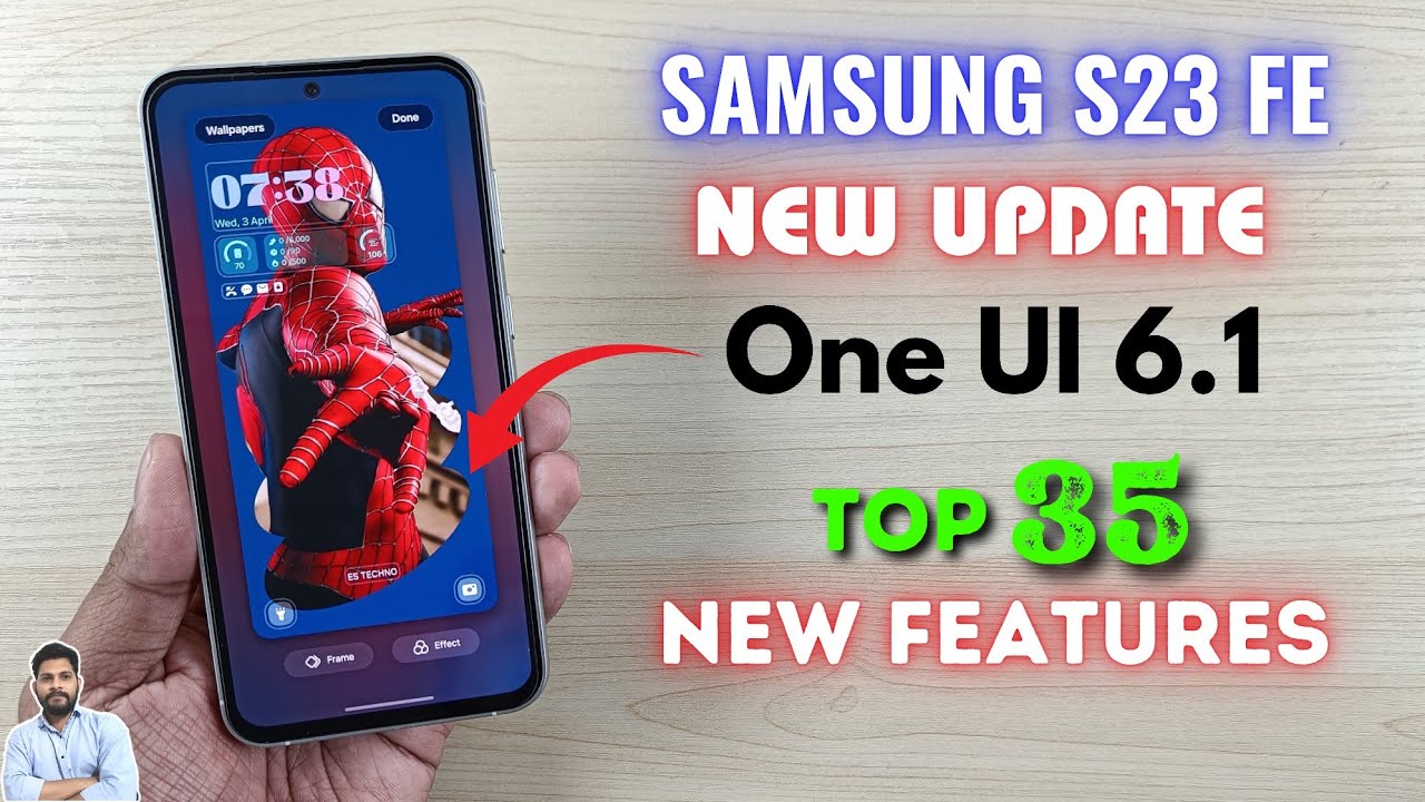 Samsung S23 FE 5G : One UI 6.1 Update Top 35 New Features - YouTube
