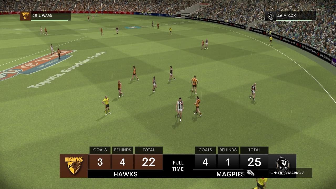2024 AFL Premiership Season: Round 19: Hawks Vs Magpies - YouTube