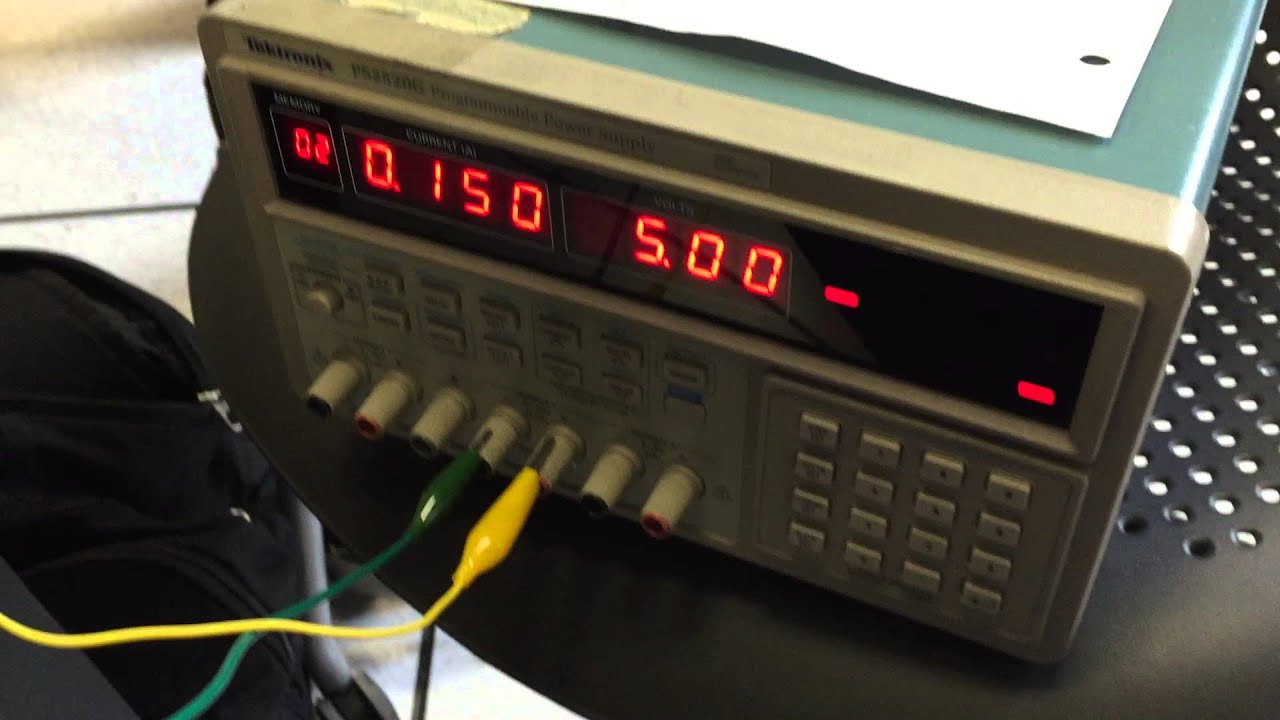 NI USB 6009 Signal Input at 5V - YouTube
