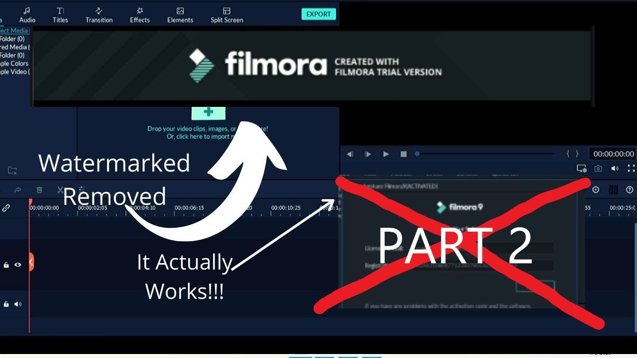 HOW TO GET FILMORA 9 FOR FREE + WITH NO WATERMARK IN UNDER 4 MINUTES ...
