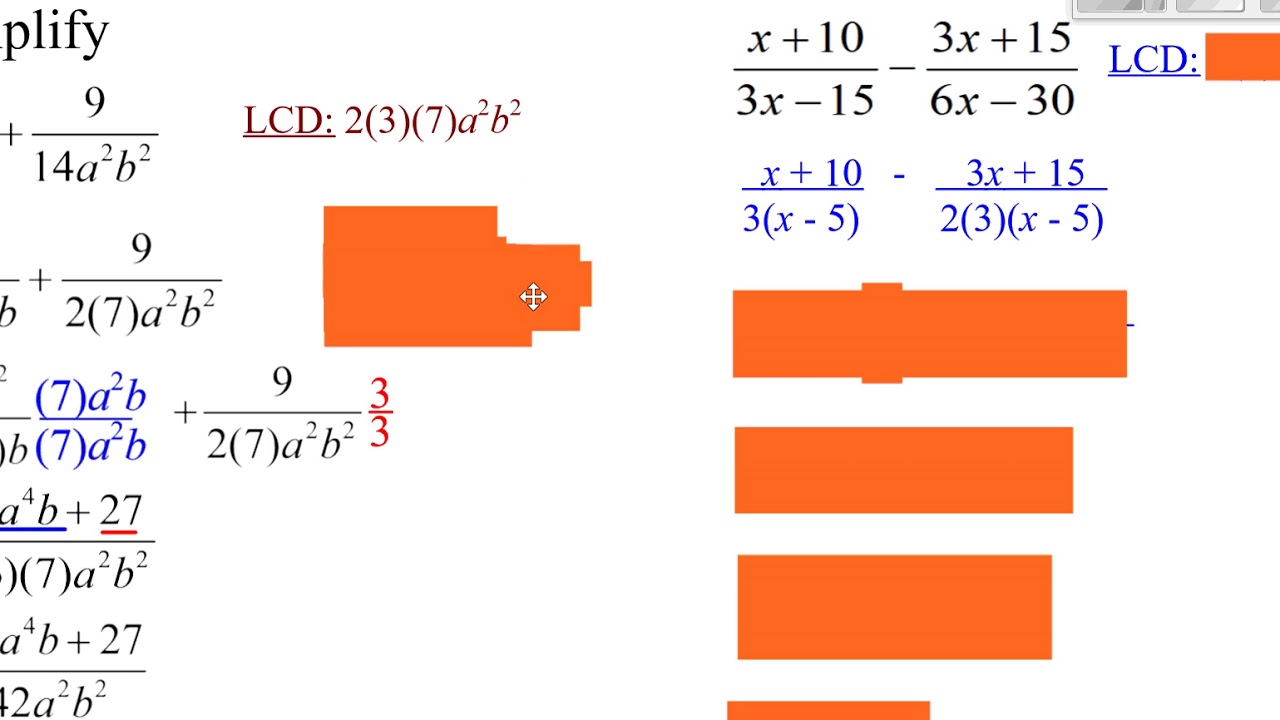 Adding And Subtracting Rational Fractional Expressions YouTube adding-and-subtracting-rational-fractional-expressions-youtube