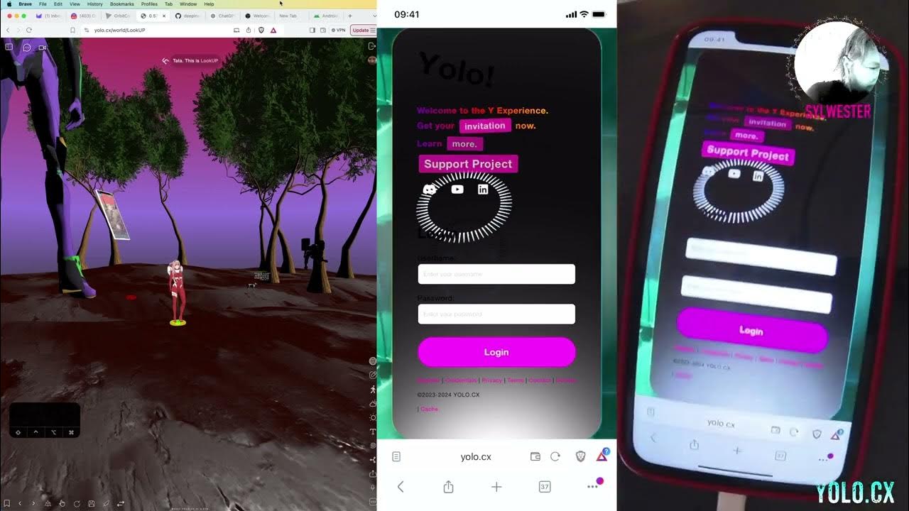 YOLO.CX - Unscripted / Using Orbit Controls / - YouTube