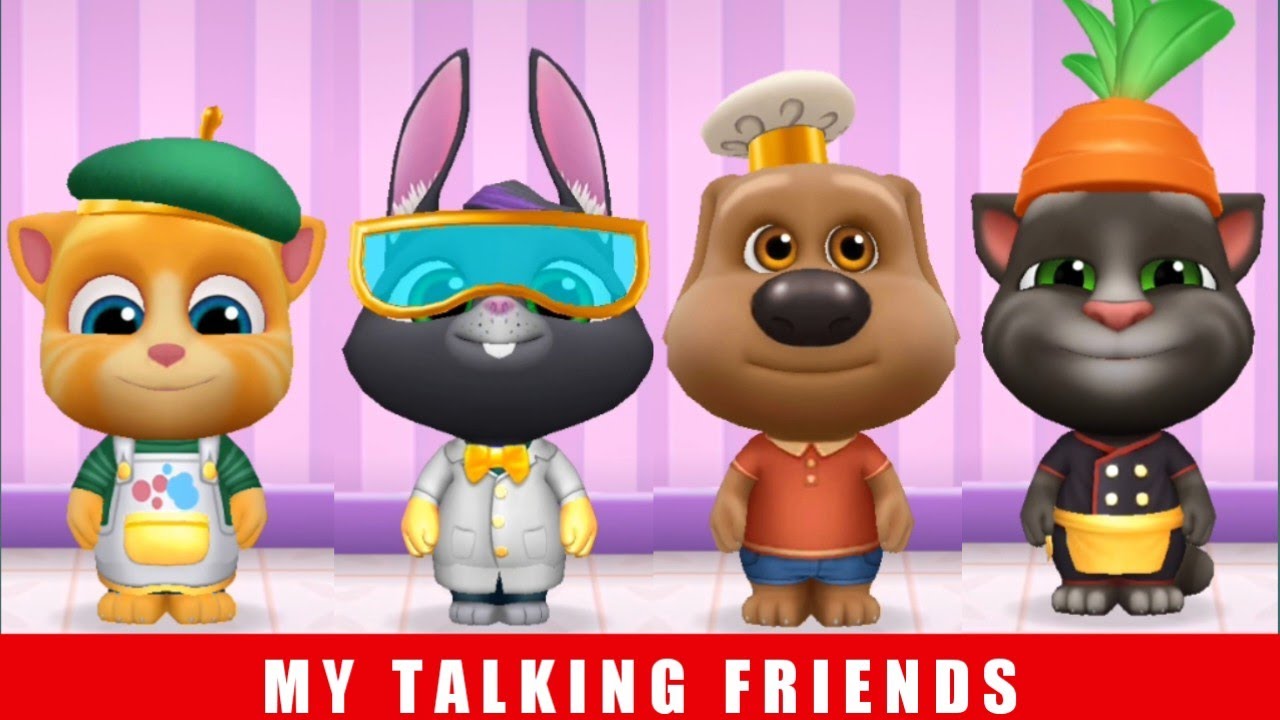 MY TALKING FRIENDS - YouTube