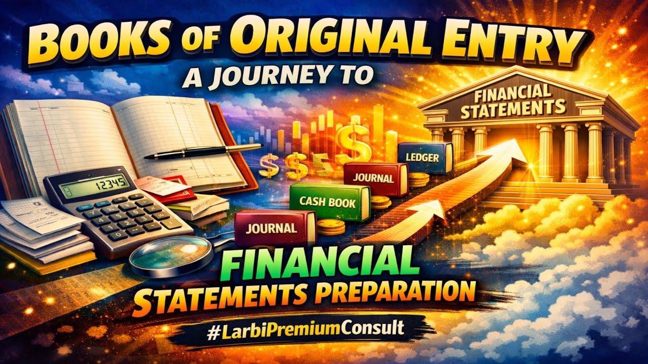 BOOKS OF ORIGINAL ENTRY: A JOURNEY TO FINANCIAL STATEMENTS PREPARATION ...