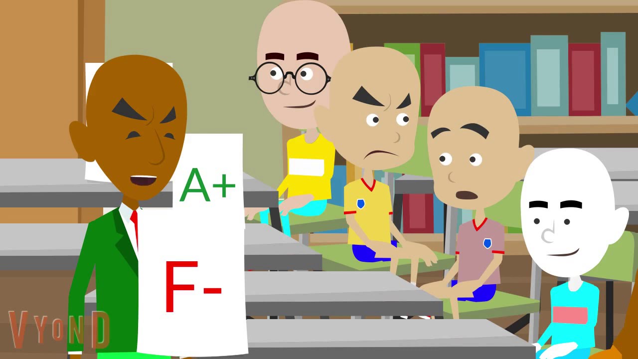 Classic Caillou Cheats On The Test/Grounded - YouTube