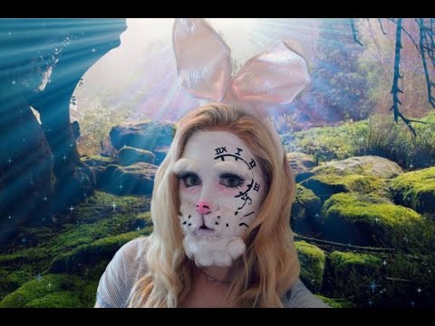 White Rabbit Makeup Tutorial - YouTube