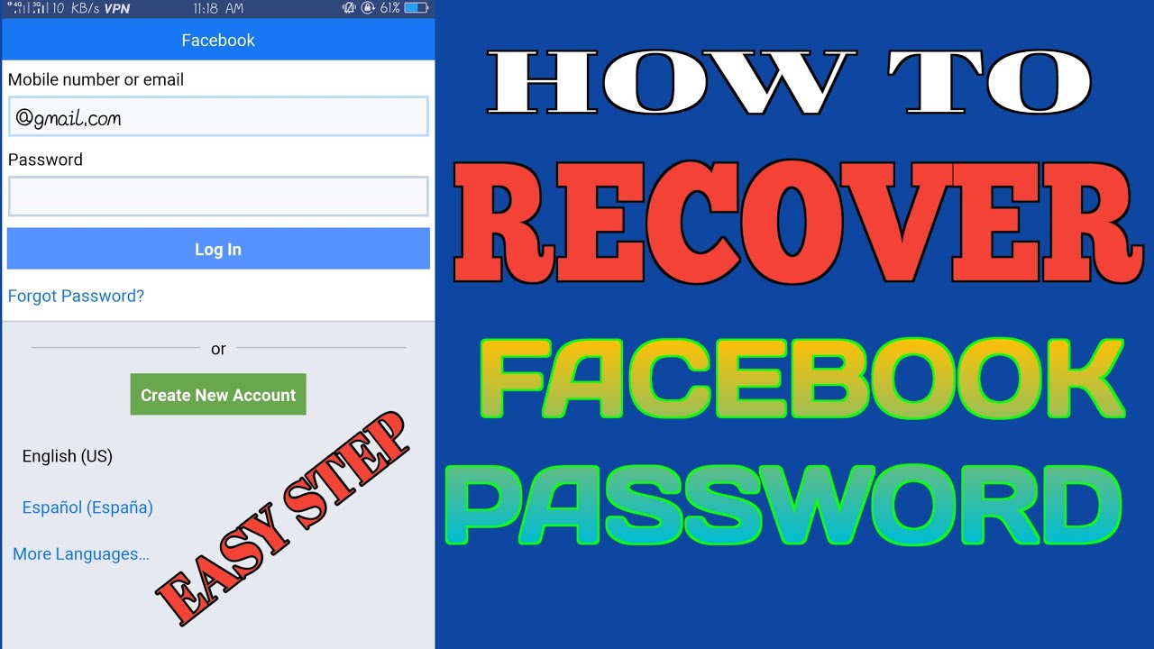 HOW TO RECOVER FACEBOOK PASSWORD FACEBOOK PASSWORD RECOVERY 2020 YouTube how-to-recover-facebook-password-facebook-password-recovery-2020-youtube