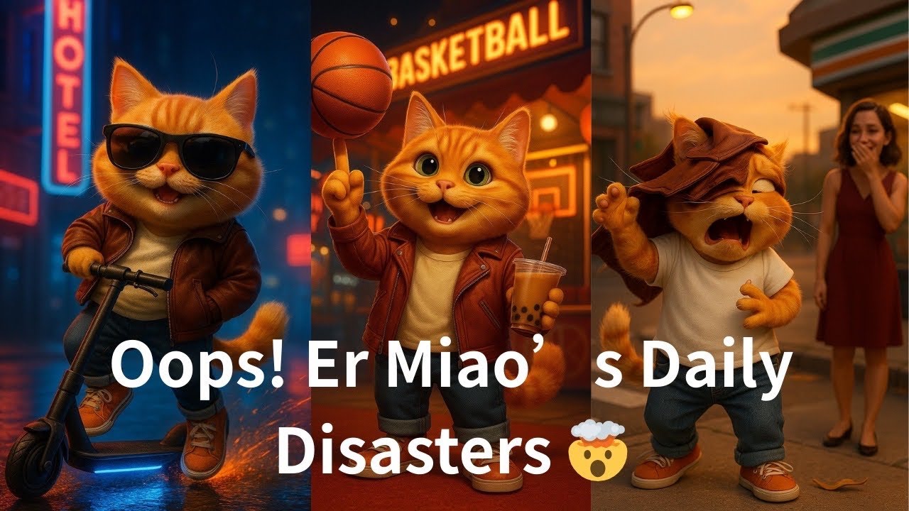 “Oops! Er Miao’s Daily Disasters 🤯” - YouTube